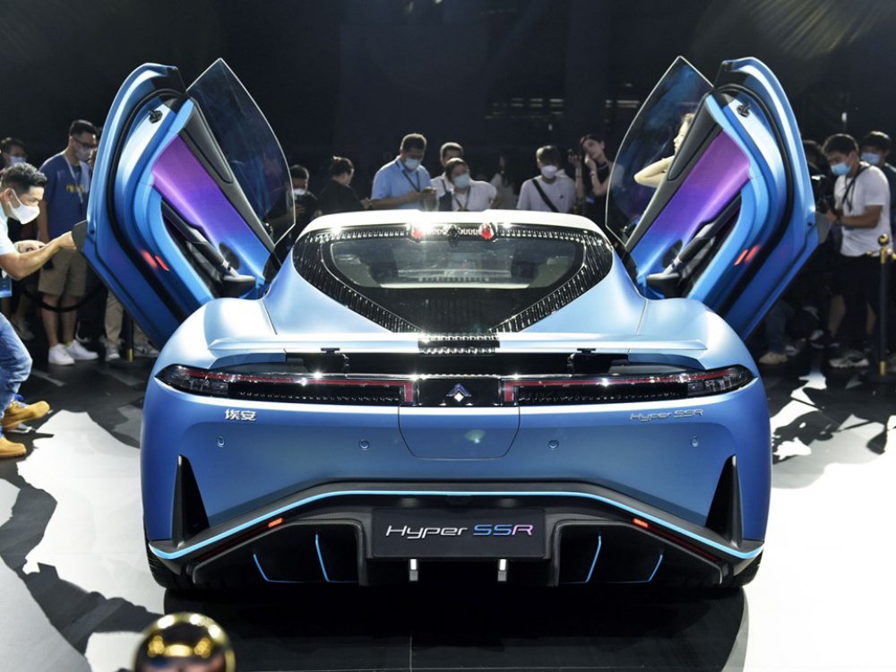 GAC Aion Hyper SSR 2025 - фото в новом кузове, фото салона и интерьера