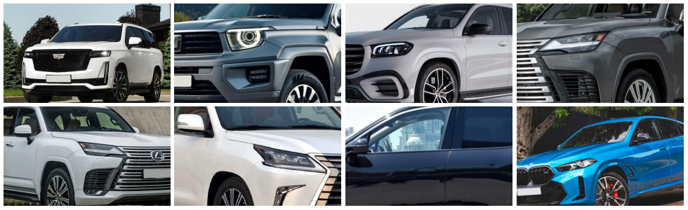 Lexus LX 570 2025: конкуренты и одноклассники