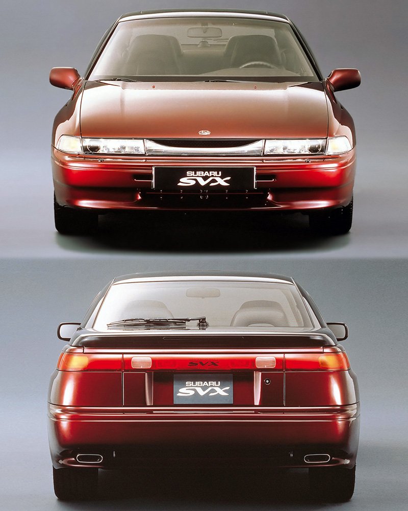 Subaru Alcyone SVX 1992: характеристики, цена, фото