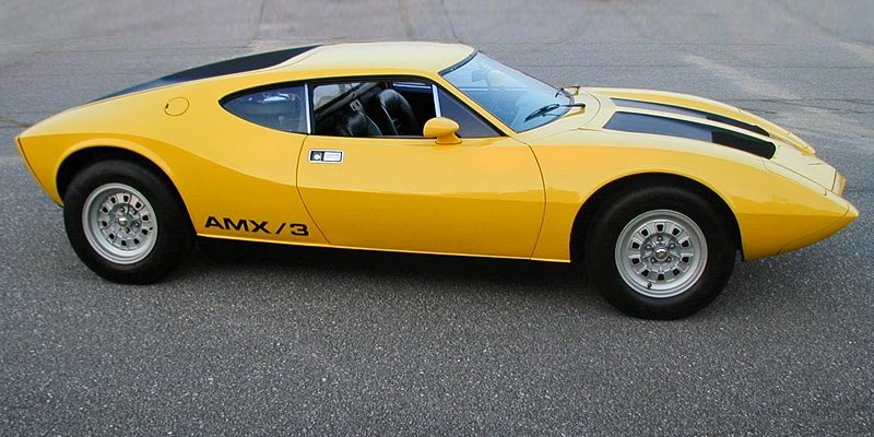 AMC AMX/3 Concept 1970: характеристики, цена, фото