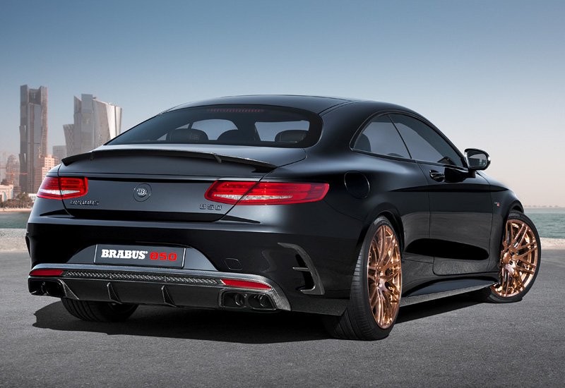 Brabus 850 6.0 Biturbo Coupe 2015: характеристики, цена, фото