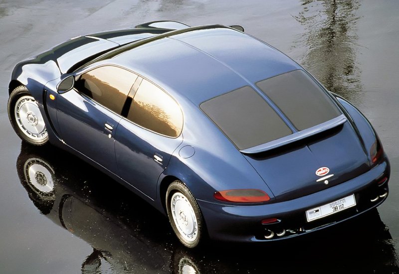 Bugatti EB 112 Prototype 1992: характеристики, цена, фото