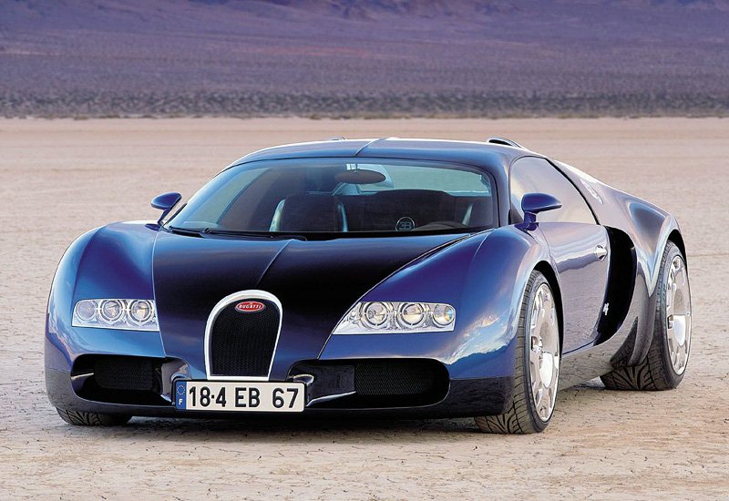 Bugatti EB 18/4 Veyron Concept 1999: характеристики, цена, фото