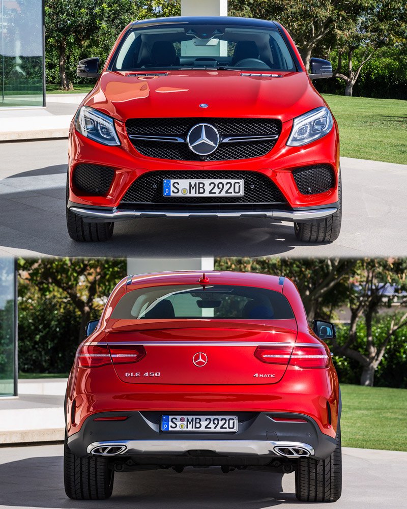 Mercedes-Benz GLE 450 AMG 4Matic Coupe (C292) 2015: характеристики ...