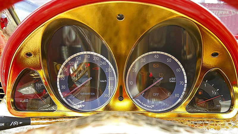 Mercedes-Benz SLR McLaren 999 Red Gold Dream Ueli Anliker 2011 ...